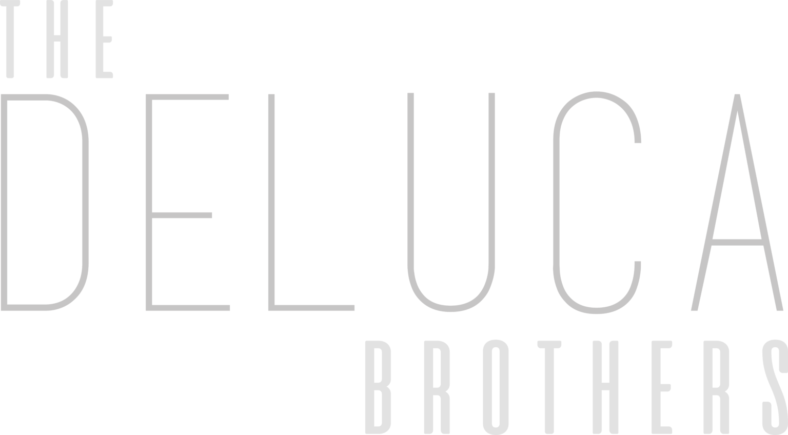 Score – The deLuca Brothers